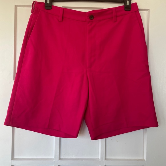 Chaps | Shorts | Chaps Golf 78 Comfortwaistband Fuchsia Pink Flatfront ...